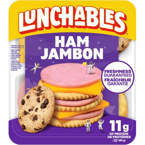 Buy Lunchables Smoke Flavoured Cured Ham Chocolate Chip Cookie ...