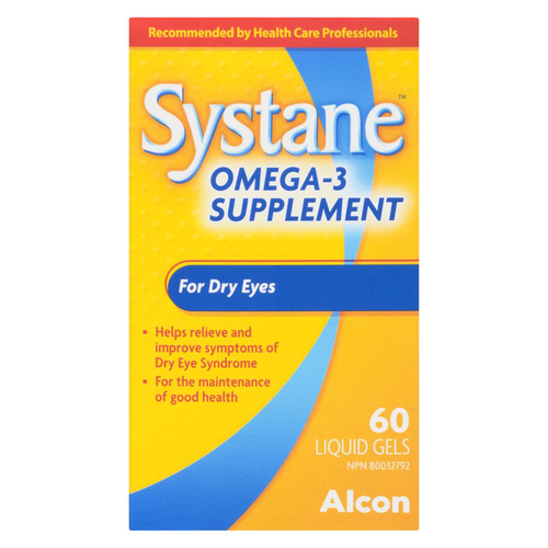 Buy Systane Omega-3 Supplement Liquid Gels 60 Count | FreshCo