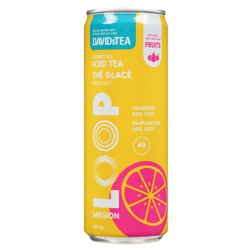 Buy Loop Mission Sparkling Iced Tea Grapefruit Earl Grey 355 ml (can ...
