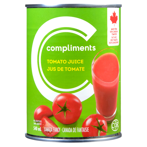 Buy Compliments Juice Tomato 540 ml (can) | Safeway Canada