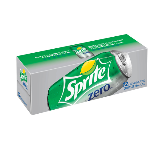Buy Sprite Zero Fridge Pack Soda 12 x 355 ml (cans) | Foodland
