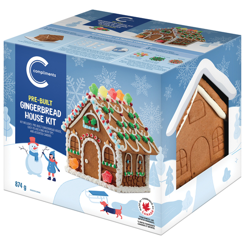 Buy Compliments Pre-Built Gingerbread House Kit 874 g | Safeway Canada