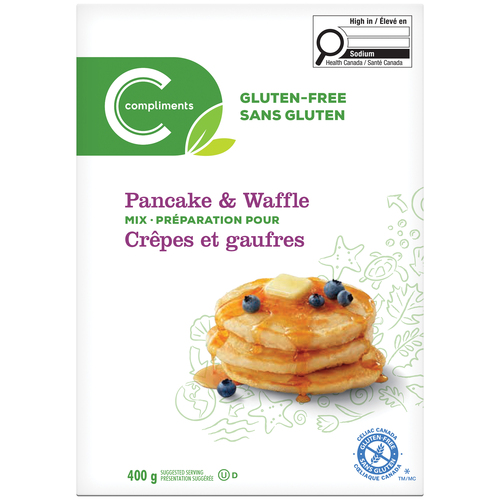Buy Compliments Gluten-Free Pancake & Waffle Mix 400 g | Safeway Canada