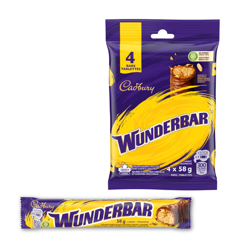 Buy Cadbury Wunderbar Chocolate Bar Multipack 4 x 58 g | Sobeys Inc.