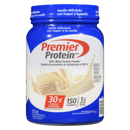 Buy Premier Protein Whey Protein Powder Vanilla Milkshake 663 g ...