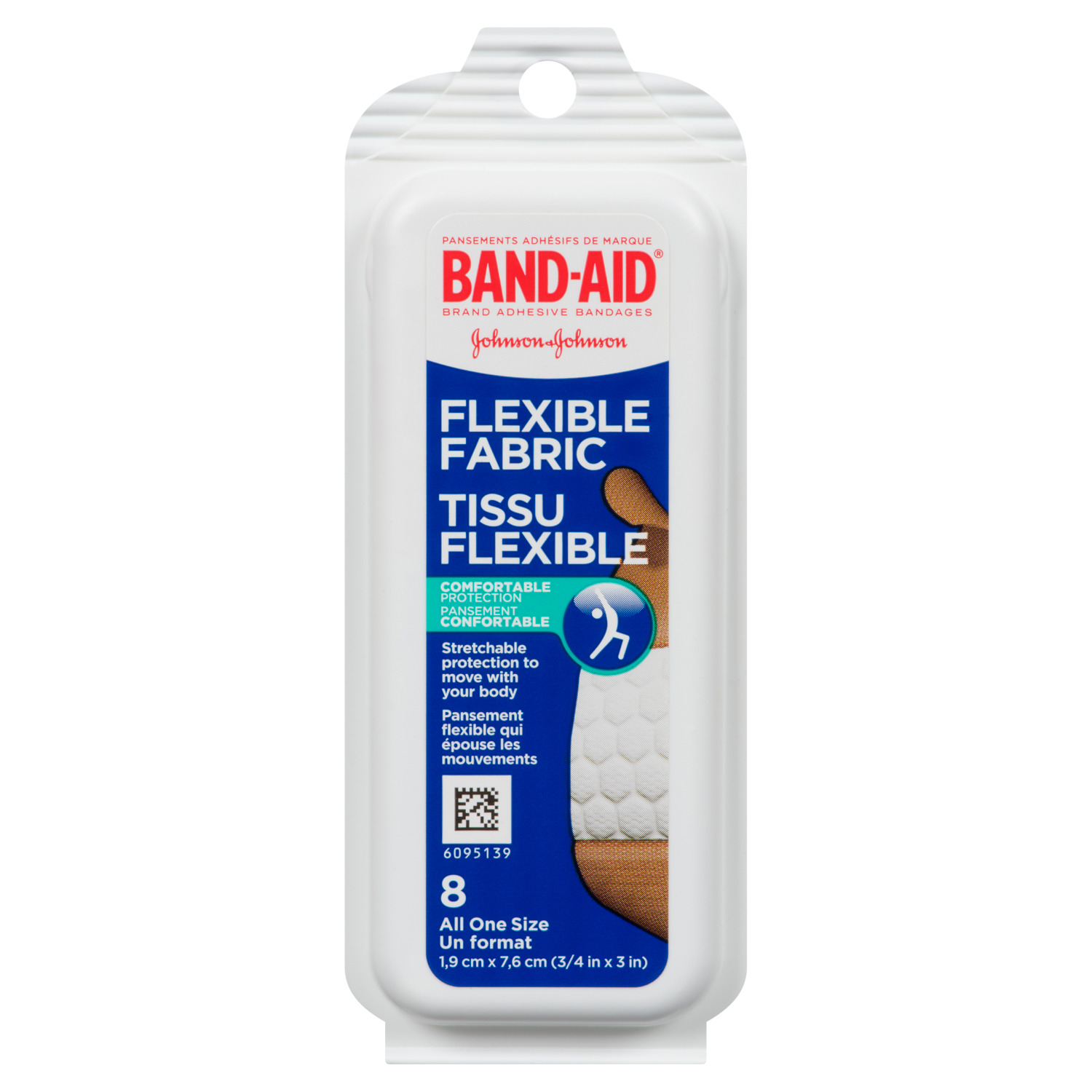 Buy Band-Aid Flexible Fabric Bandages Travel Pack 8 Bandages | Safeway ...