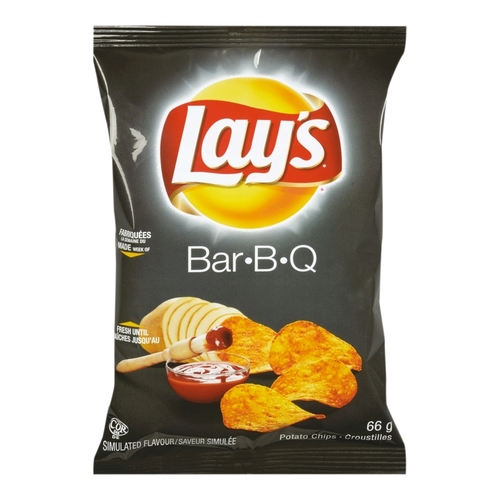 Buy Lay's Bar-B-Q Flavoured Potato Chips (small bag) 66 g | FreshCo