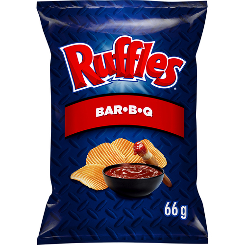 Buy Ruffles Bar-B-Q Flavoured Potato Chips (small bag) 66 g | Sobeys Inc.