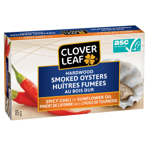 Buy Clover Leaf Canned Smoked Oysters Spicy Chili 85 g | Safeway Canada