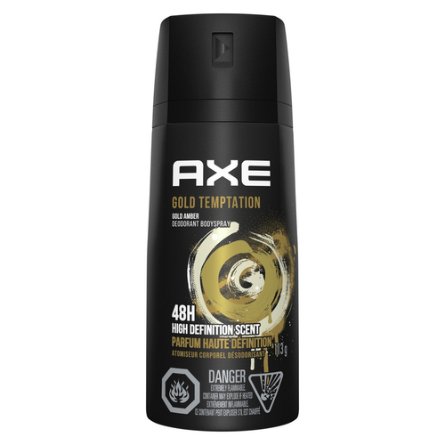 Buy Axe Deodorant Body Spray Gold Temptation Gold Amber 113 g | Safeway ...