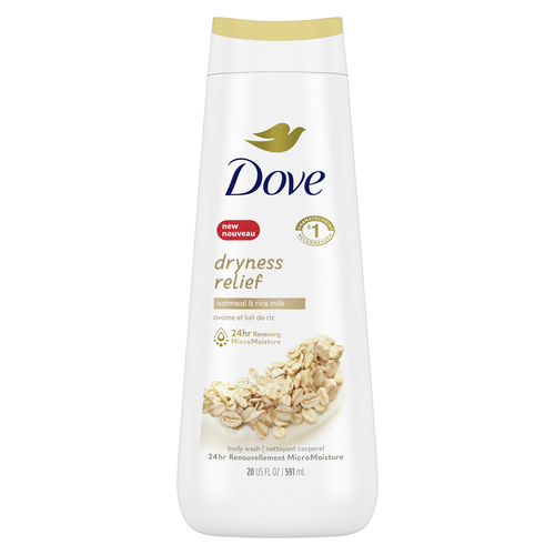 Buy Dove Dryness Relief Body Wash Oatmeal & Rice Milk For Healthy ...