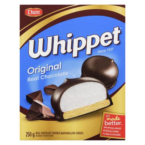 Buy Dare Whippet Chocolate Covered Marshmallow Cookies Original 250 g ...
