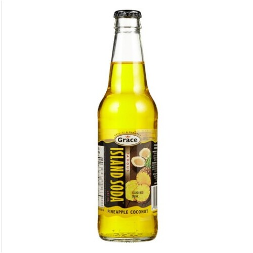 Buy Grace Island Soda Pineapple Coconut 355 ml (bottle) | Sobeys Inc.