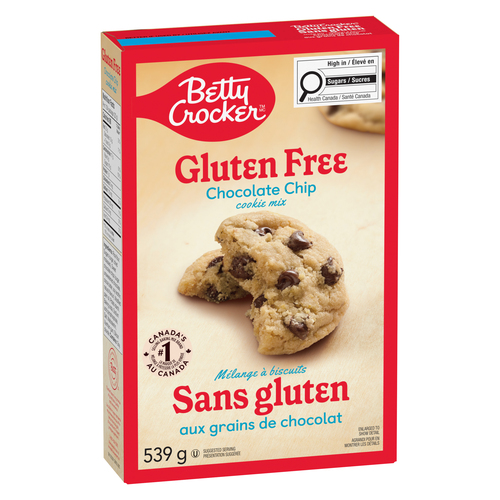 Buy Betty Crocker Gluten-Free Cookie Mix Chocolate Chip 24 Servings 539 ...
