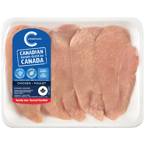Buy Compliments Chicken Breasts Thinly Sliced Boneless Skinless Value ...