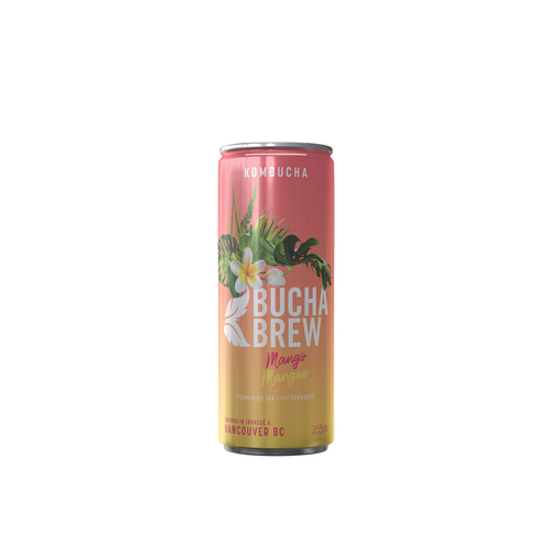 Buy Bucha Brew Kombucha Beverage Mango 355 ml | Sobeys Inc.