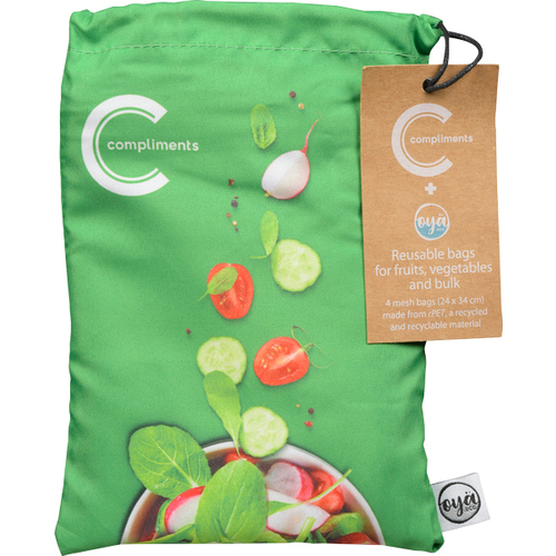 Buy Compliments Oya Reusable Bags 4 EA | FreshCo