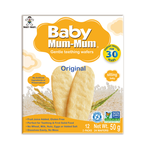 Buy Baby Mum-Mum Gentle Teething Wafers Original 50 g | FreshCo
