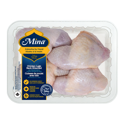 Buy Mina Halal Chicken Leg Quarters 4 pieces | FreshCo