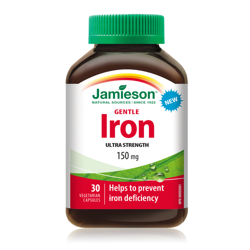 Buy Jamieson Gentle Iron Ultra Strength Capsules 30 Count | Safeway Canada