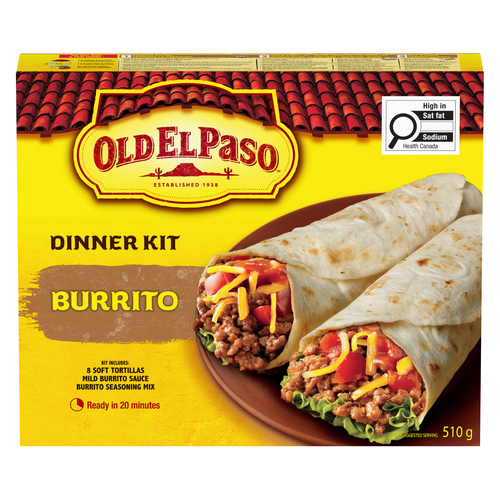 Buy Old El Paso Dinner Kit Burrito 510 g | Sobeys Inc.