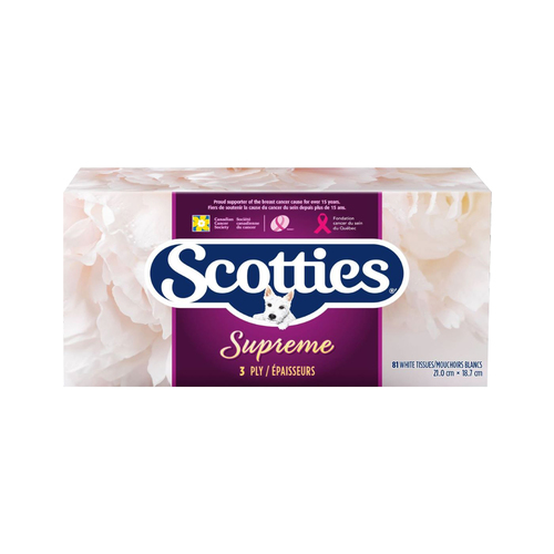 Buy Scotties Facial Tissues Supreme 3-Ply 81 Sheets | FreshCo