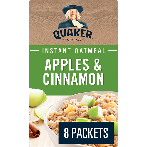 Buy Quaker Instant Oatmeal Apples & Cinnamon 264 g | Sobeys Inc.