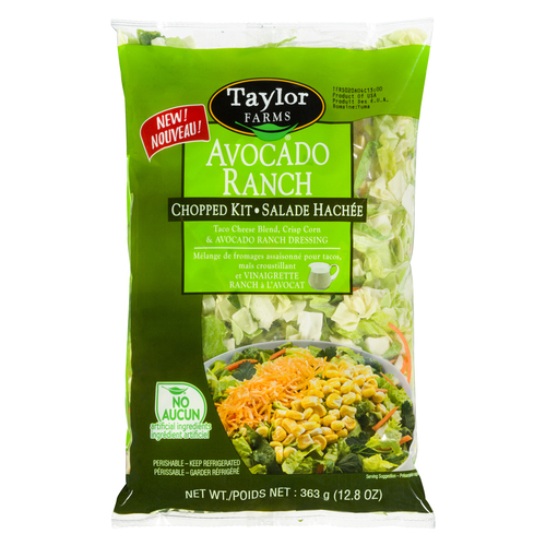 Buy Taylor Farms Chopped Salad Kit Avocado Ranch 363 g | Sobeys Inc.