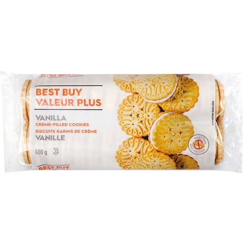 Buy Best Buy Peanut Free Cookies Cream Filled Vanilla 600 g | Safeway ...