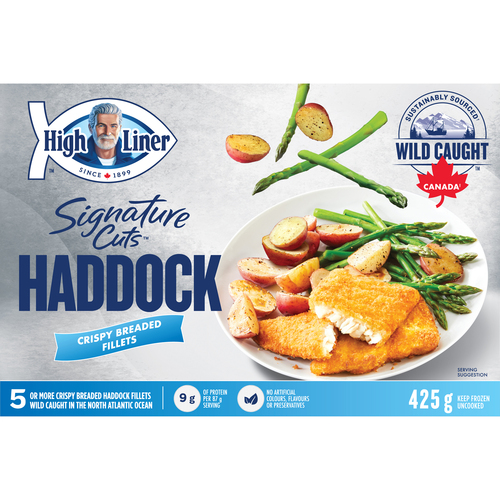 Buy High Liner Frozen Signature Cuts Haddock Fillets Uncooked Crispy ...