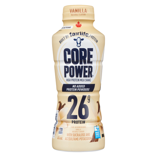 Buy Fairlife Core Power Protein Milkshake Vanilla 414 ml | Safeway Canada