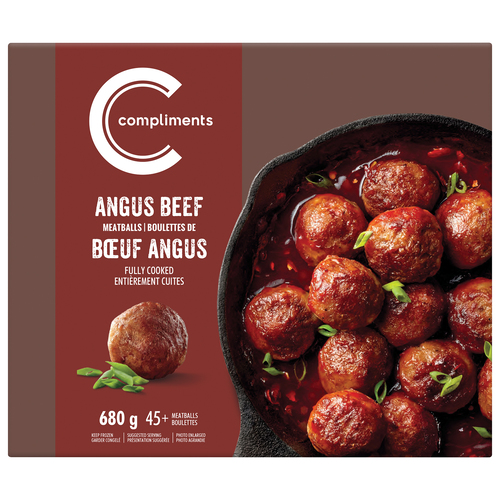 Buy Compliments Frozen Meatballs Angus Beef 680 g | Safeway Canada