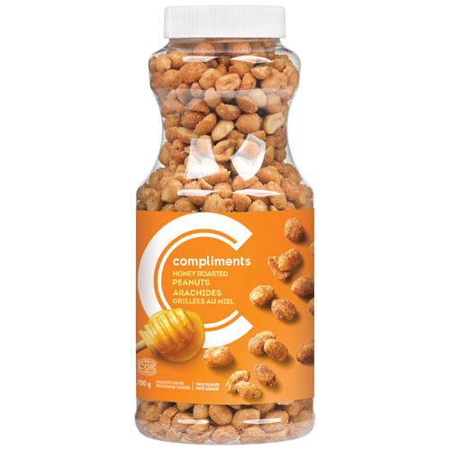 Buy Compliments Peanuts Honey Roasted 700 g | Safeway Canada