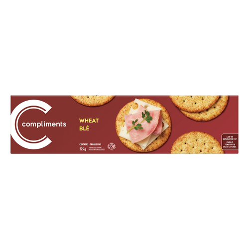 Buy Compliments Wheat Crackers 225 g | Sobeys Inc.