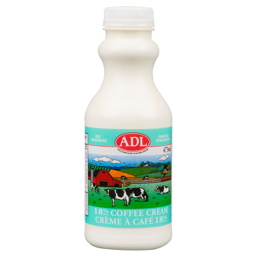 Buy ADL 18% Coffee Cream 473 ml | Sobeys Inc.