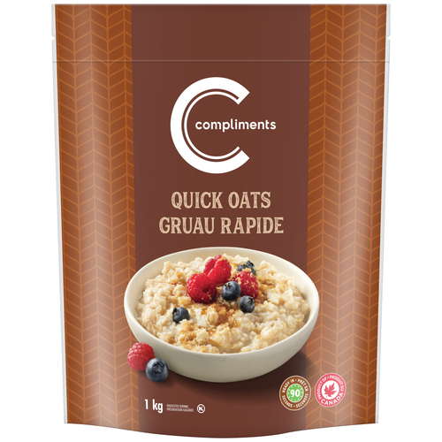 Buy Compliments Quick Oats 1 kg | Sobeys Inc.