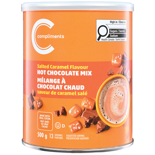 Buy Compliments Hot Chocolate Mix Salted Caramel 500 g | Sobeys Inc.