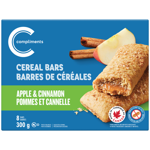 Buy Compliments Cereal Bars Apple Cinnamon 300 g | Safeway Canada