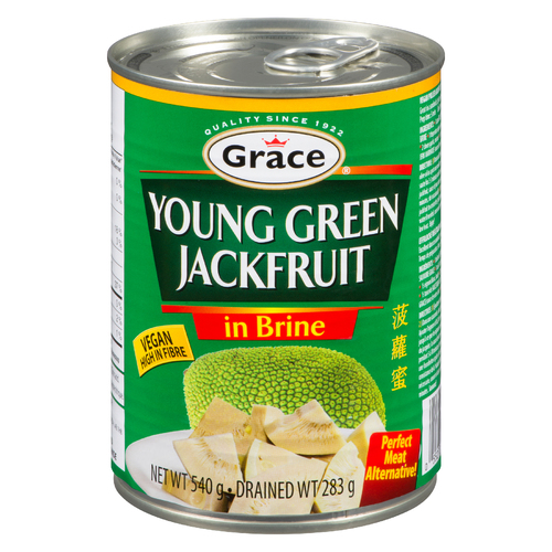 Buy Grace Vegan Young Green Jackfruit in Brine 540 ml | FreshCo