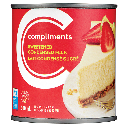 Buy Compliments Condensed Milk Sweetened 300 ml | Safeway Canada