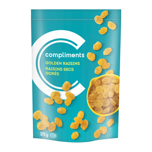 Buy Compliments Golden Raisins Seedless 375 g | Sobeys Inc.