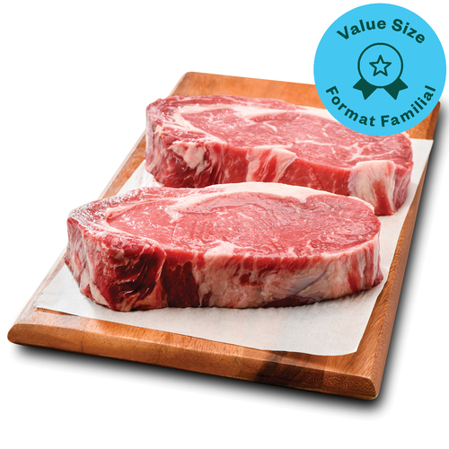 Buy Sterling Silver Rib Eye Grilling Steak Family Size | Safeway Canada