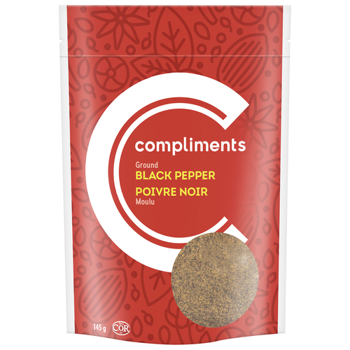 Buy Compliments Spice Ground Black Pepper 145 g | Sobeys Inc.