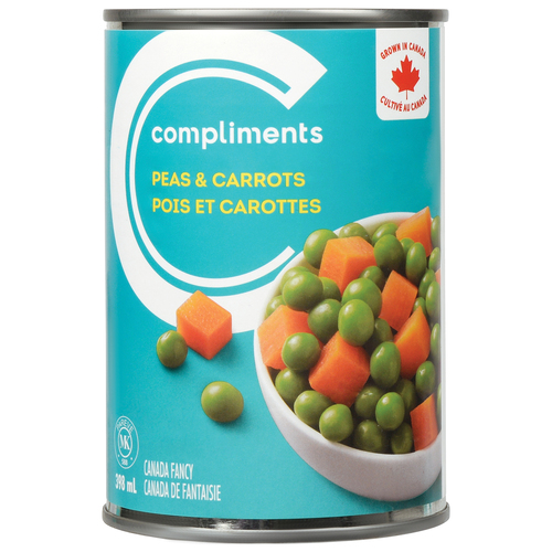 Buy Compliments Canned Peas & Carrots 398 ml | Safeway Canada