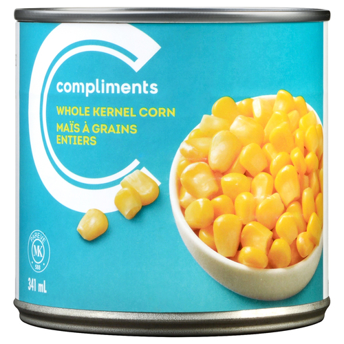 Buy Compliments Canned Whole Kernel Corn 341 ml | FreshCo