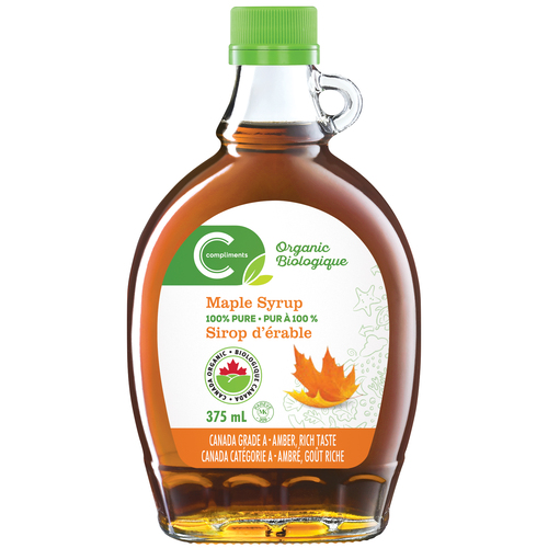 Buy Compliments Organic Syrup Maple 375 ml | Safeway Canada