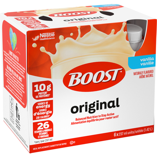 Buy Boost Original Meal Replacement Vanilla 6 x 237 ml | FreshCo
