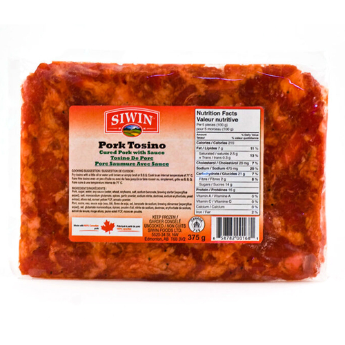 Buy Siwin Frozen Tosino Pork 375 g | Sobeys Inc.