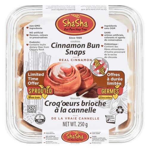 Buy ShaSha Bread Cookies Cinnamon Bun Snaps 250 g | Sobeys Inc.