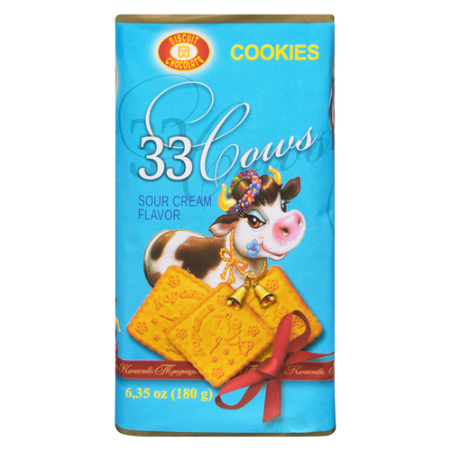 Buy 33 Cows Cookies Sour Cream 180 g | Sobeys Inc.